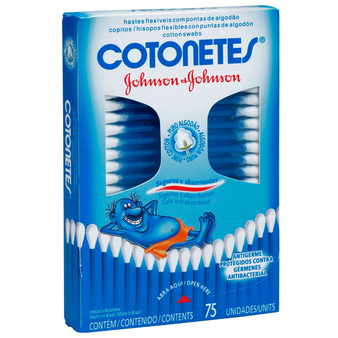 [Cotonetes Johnson C/ 75 Un.] - Bistek Supermercados - Bistek Supermercados