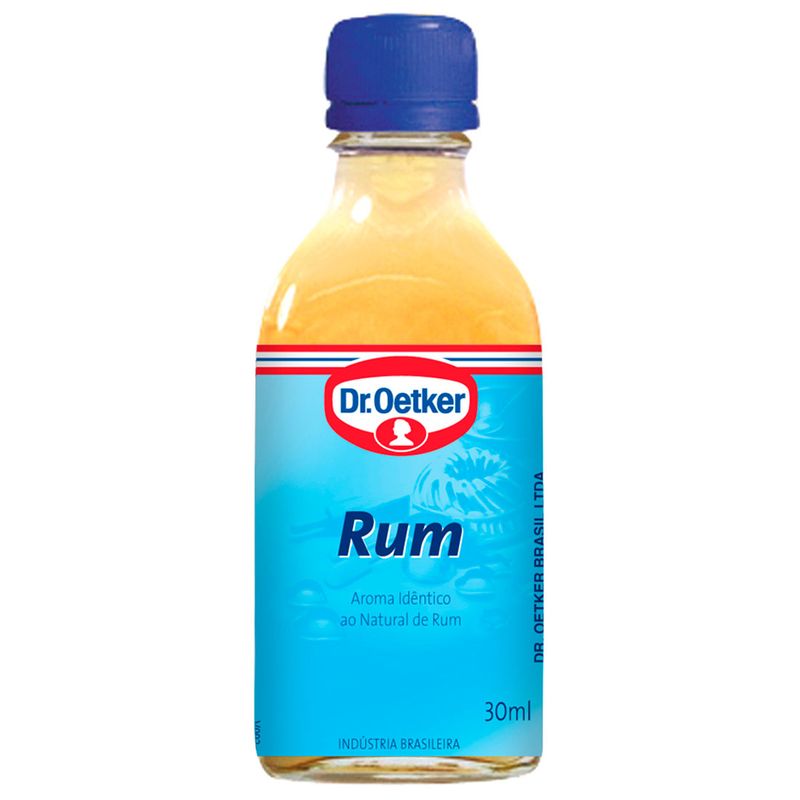 Aroma Dr Oetker 30ml Rum - Bistek Supermercados - Bistek Supermercados