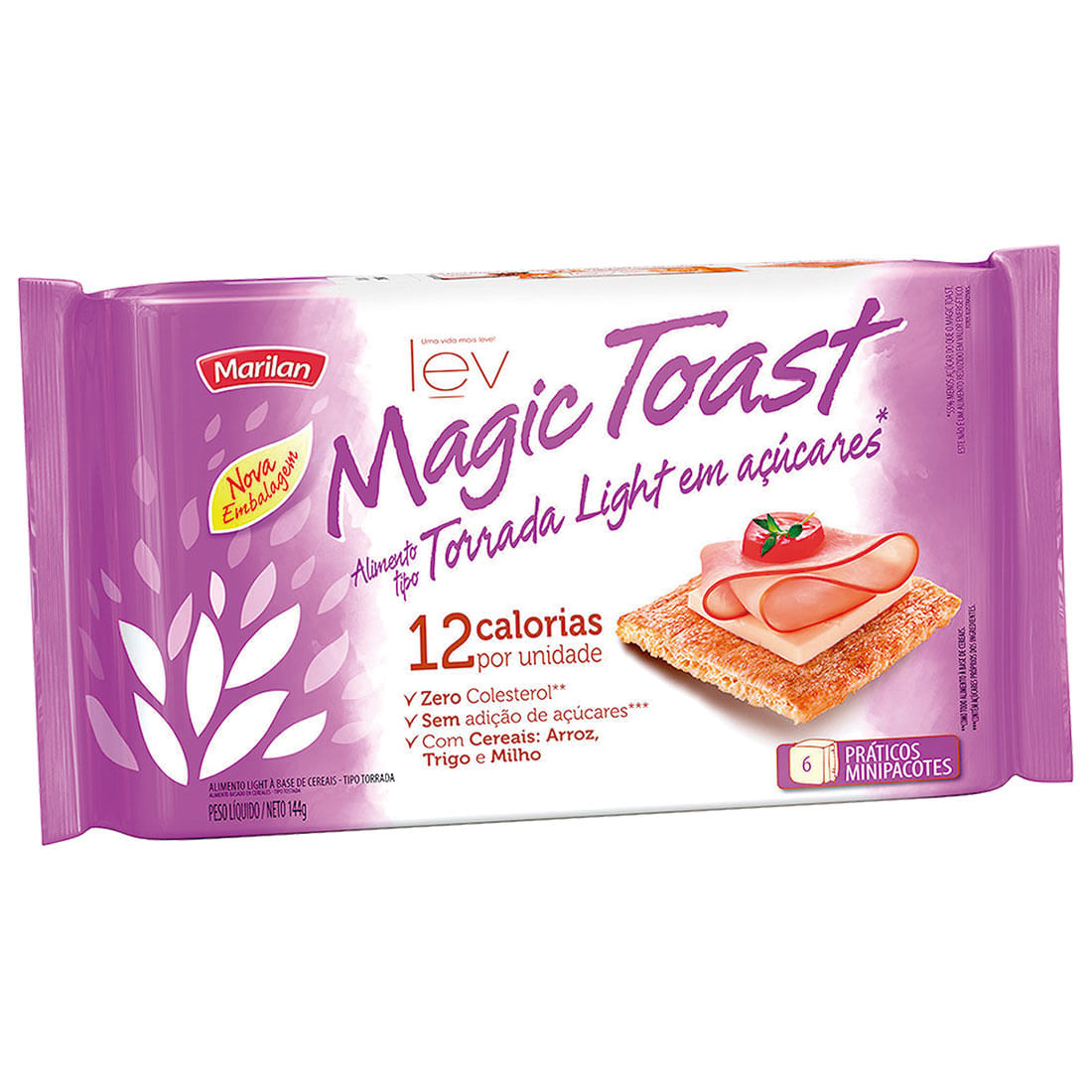 Torrada Marilan 144g Lev Light - Bistek Supermercados - Bistek ...