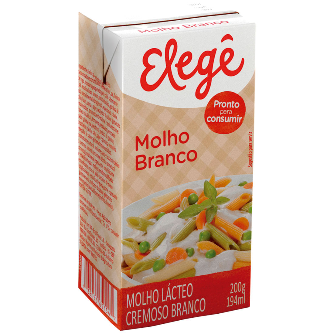 [Molho Elegê 200g Branco] - Bistek Supermercados - Bistek Supermercados