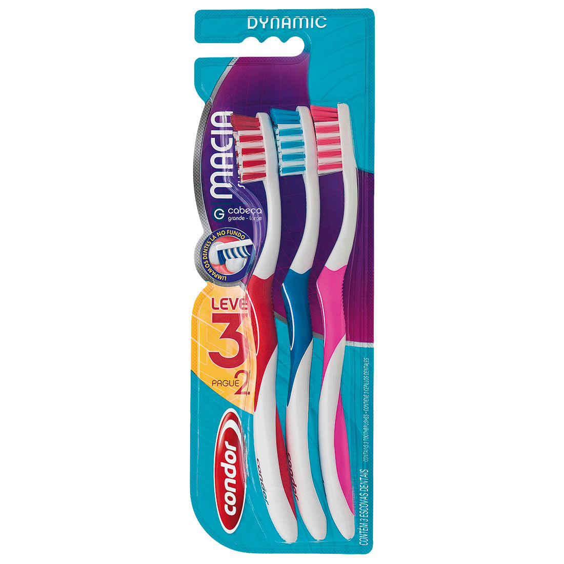 [Escova Dental Condor Dynamic L3p2] - Bistek Supermercados - Bistek ...