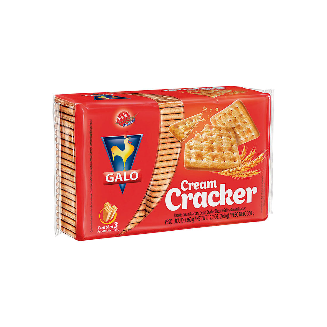 [Biscoito Cream Cracker Galo 360g] - Bistek Supermercados - Bistek ...