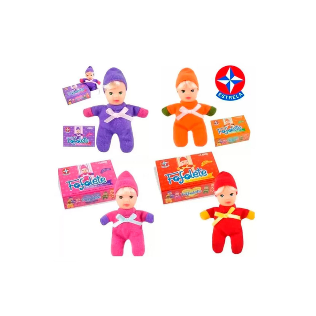 [Boneca Fofolete Estrela Sortido] - Bistek Supermercados - Bistek ...