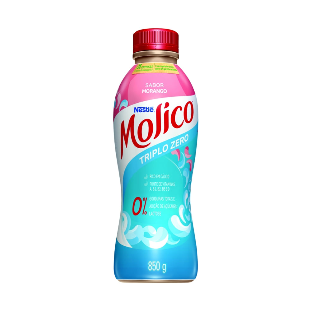 [Iog.Nestle Molico 850g Morango S/Lactose] - Bistek Supermercados ...