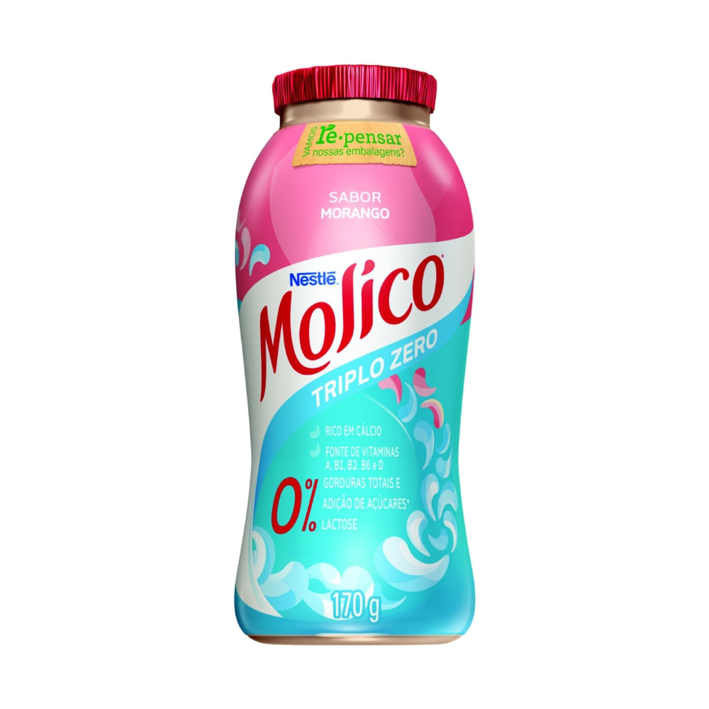 [Iog.Nestle Molico 170g Morango S/Lactose] - Bistek Supermercados ...