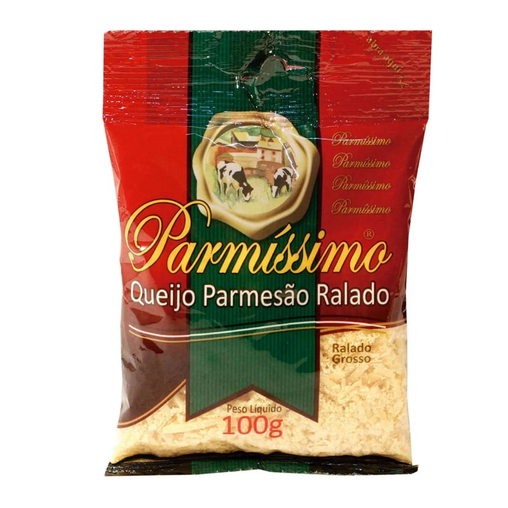 [Queijo Parmíssimo 100g Parmesão Ralado] - Bistek Supermercados ...
