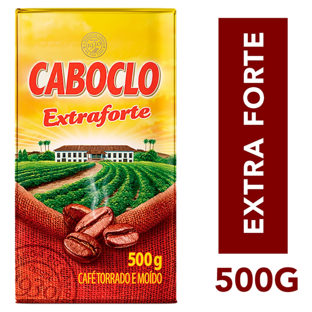 [Café Torrado E Moído A Vácuo Extraforte Caboclo Pacote 500g] - Bistek ...